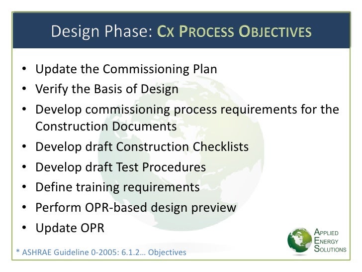 The Commissioning Process