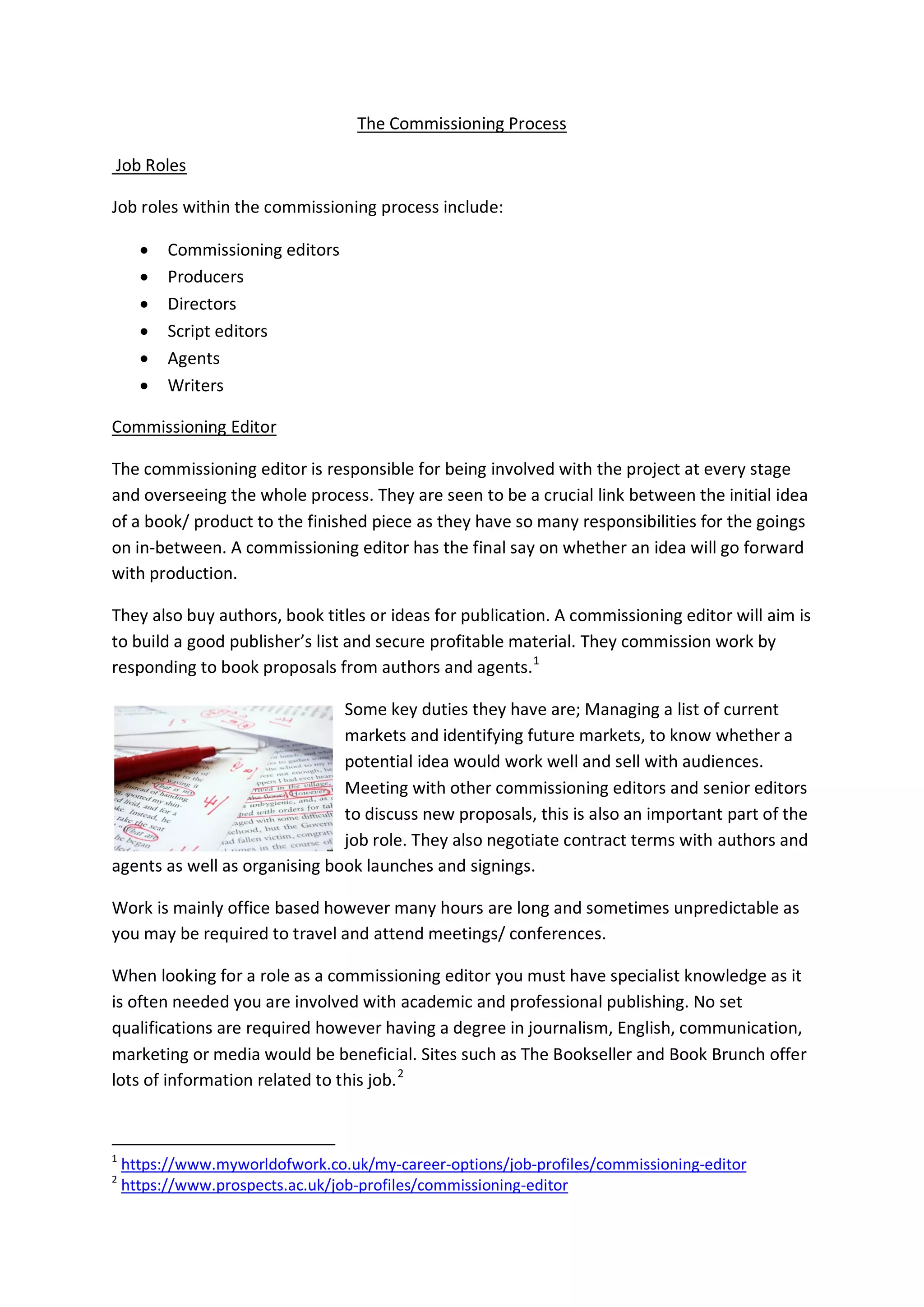 The commissioning process | PDF