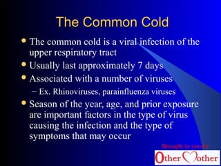 The common cold | PPT