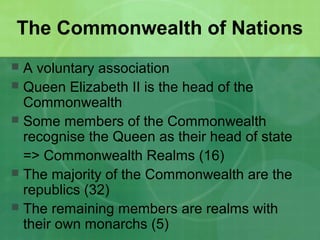 The commonwealthofnations | PPT | Political Issues & policy | Politics