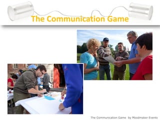 The communication game | PDF | Board Games and Puzzles | Games and Puzzles