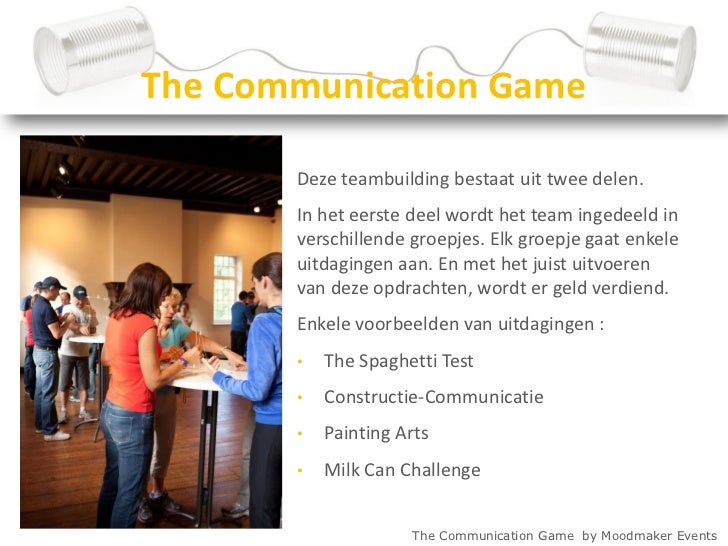The communication game
