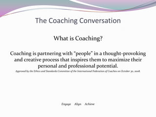 The Communication Gym® Coaching Skills for Managers - Understanding the ...