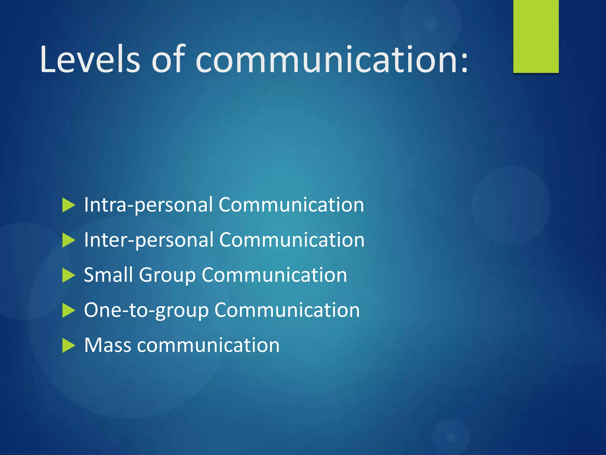 Basic idea about the communication process | PPTX