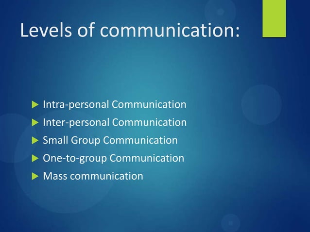 Basic idea about the communication process | PPT