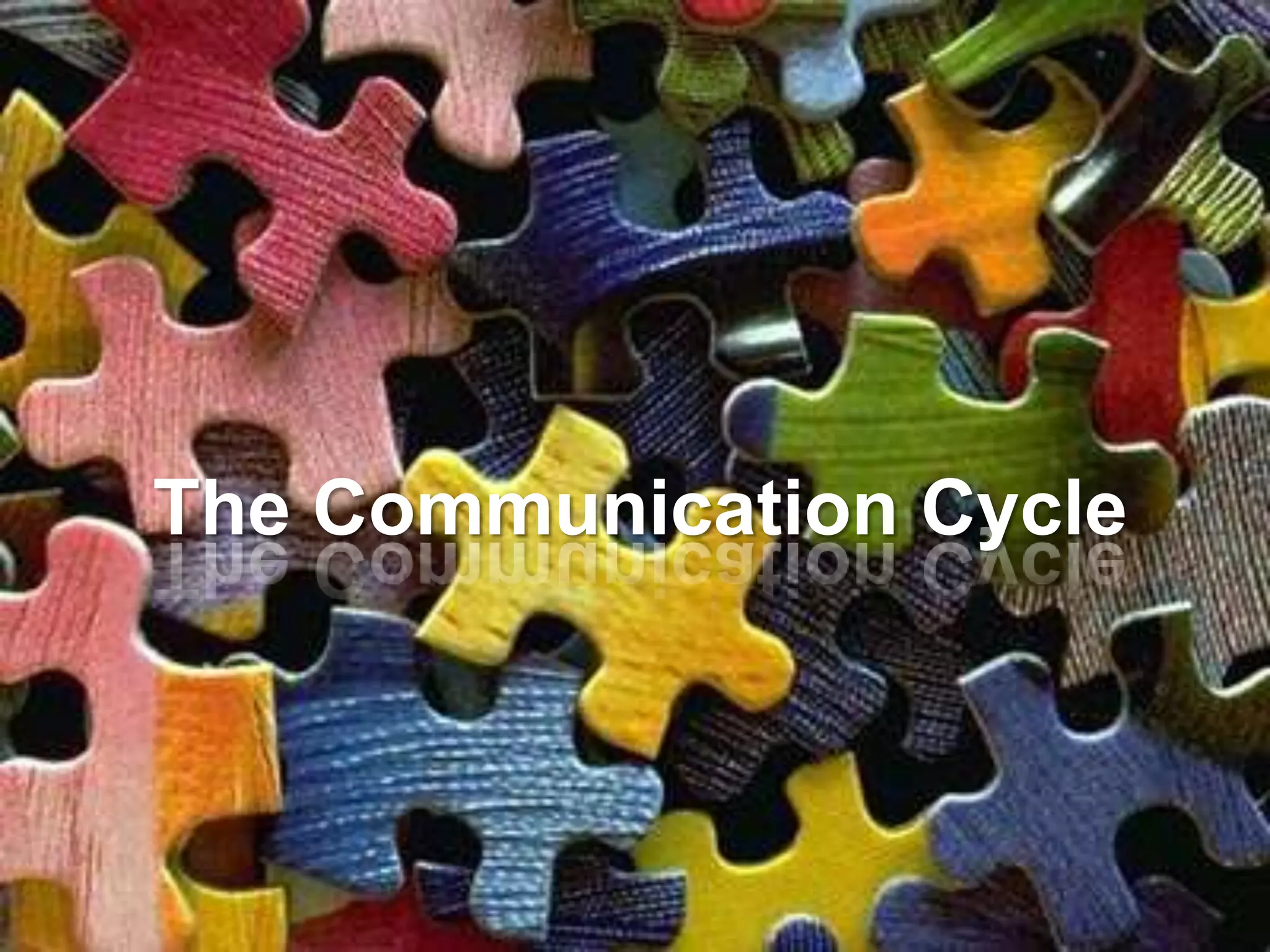 The communication puzzle animated2 | PPSX