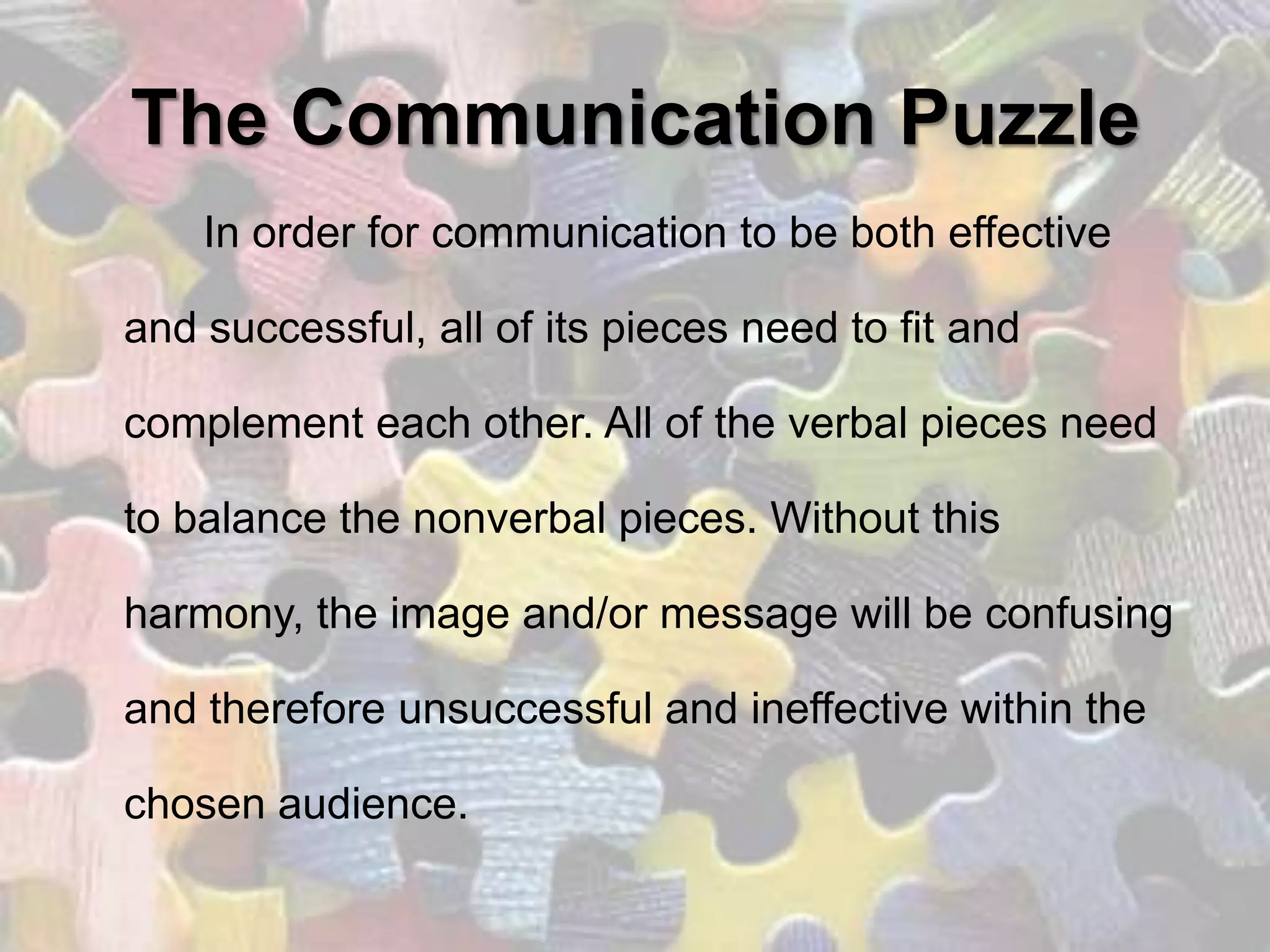 The communication puzzle animated2 | PPSX