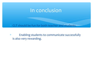 The communicative approach kk | PPT