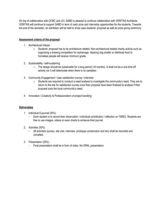 CSI PROJECT PROPOSAL | PDF