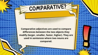 the comparative and superlative (degree of comparision) | PPT