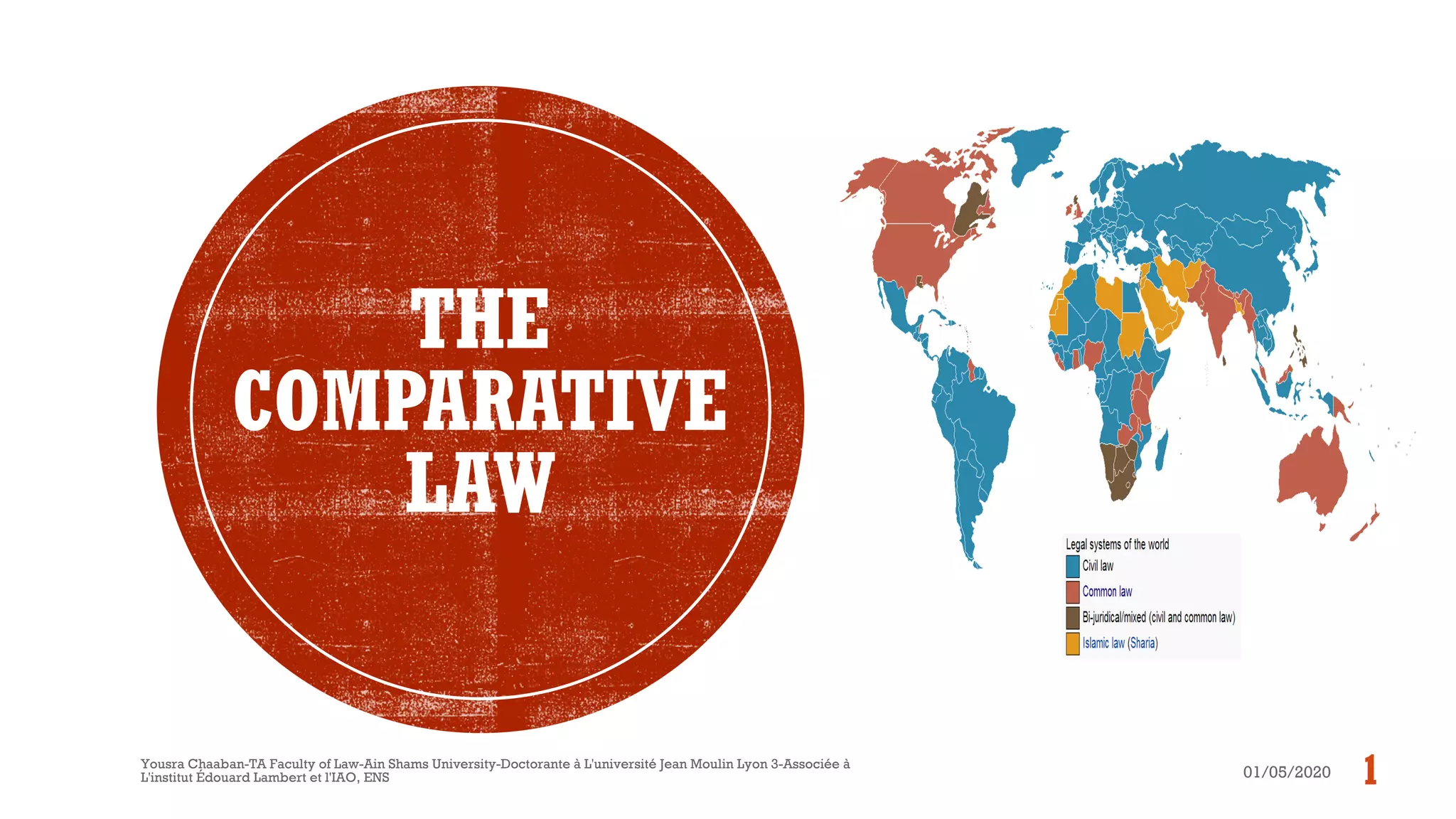 Introduction to Comparative Law-Yousra Chaaban | PDF