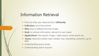 The comparative study of information retrieval models used in search ...