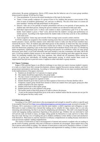 The comparison of reading comprehension taught by using stad and jigsaw ...