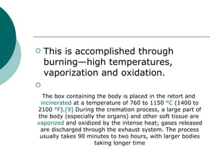 The Comparison Process Of Cremation Vs Alkaline Hydrolysis | PPT