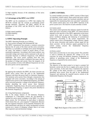 The compensatation of unbalanced 3 phase currents in transmission systems on utilize distributed ...