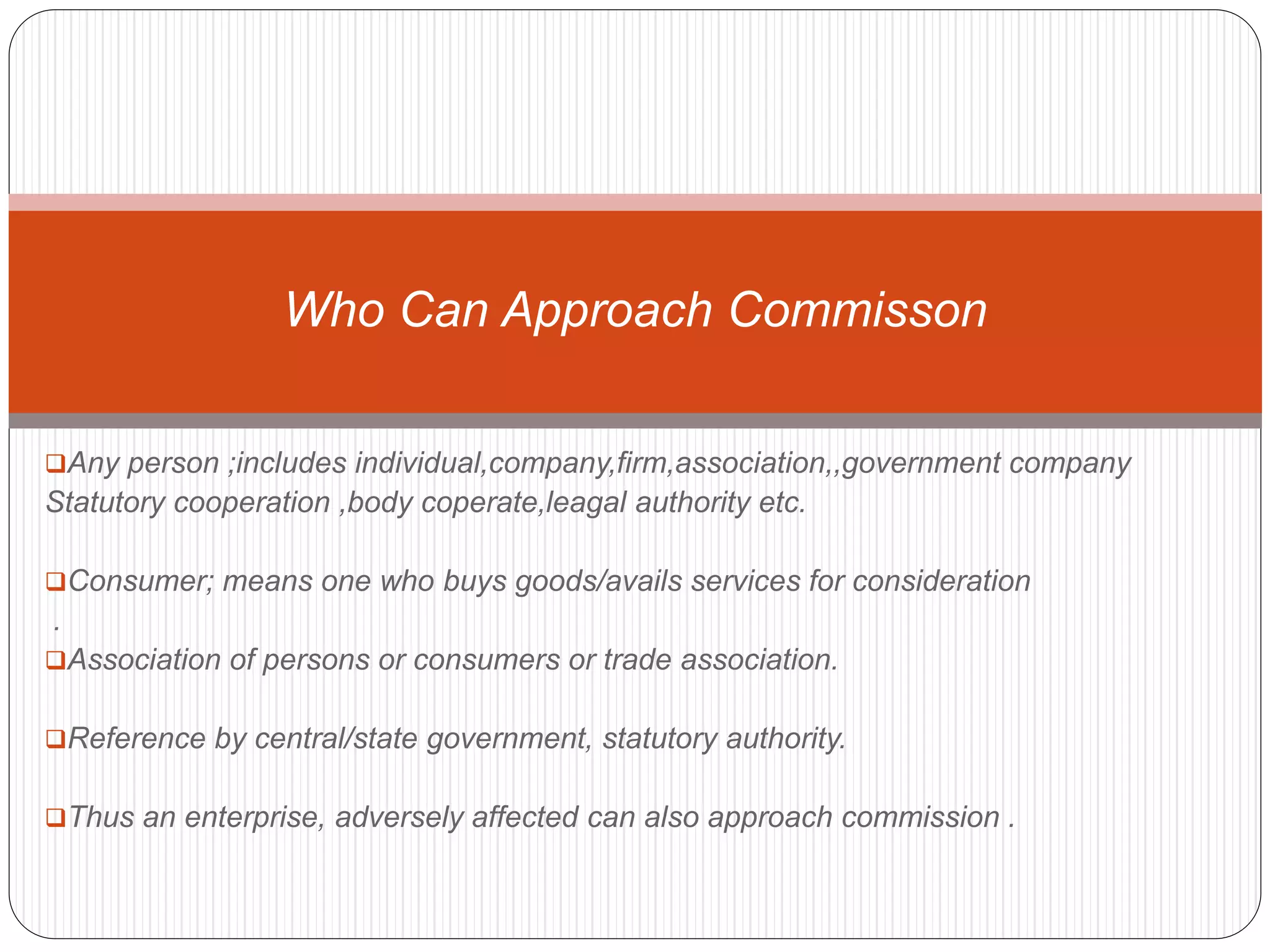 Presentation on The competition act(2002) | PPTX