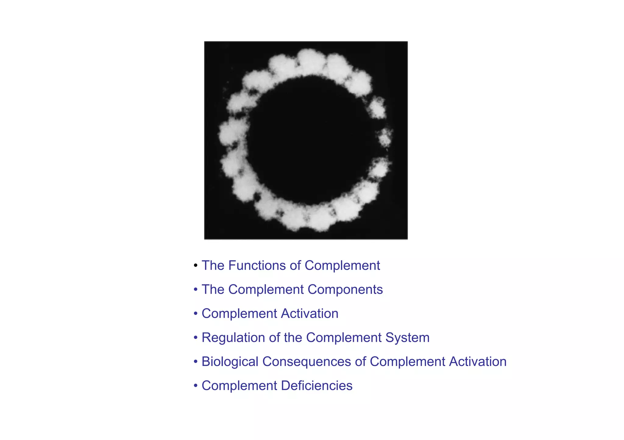 The Complement System | PDF