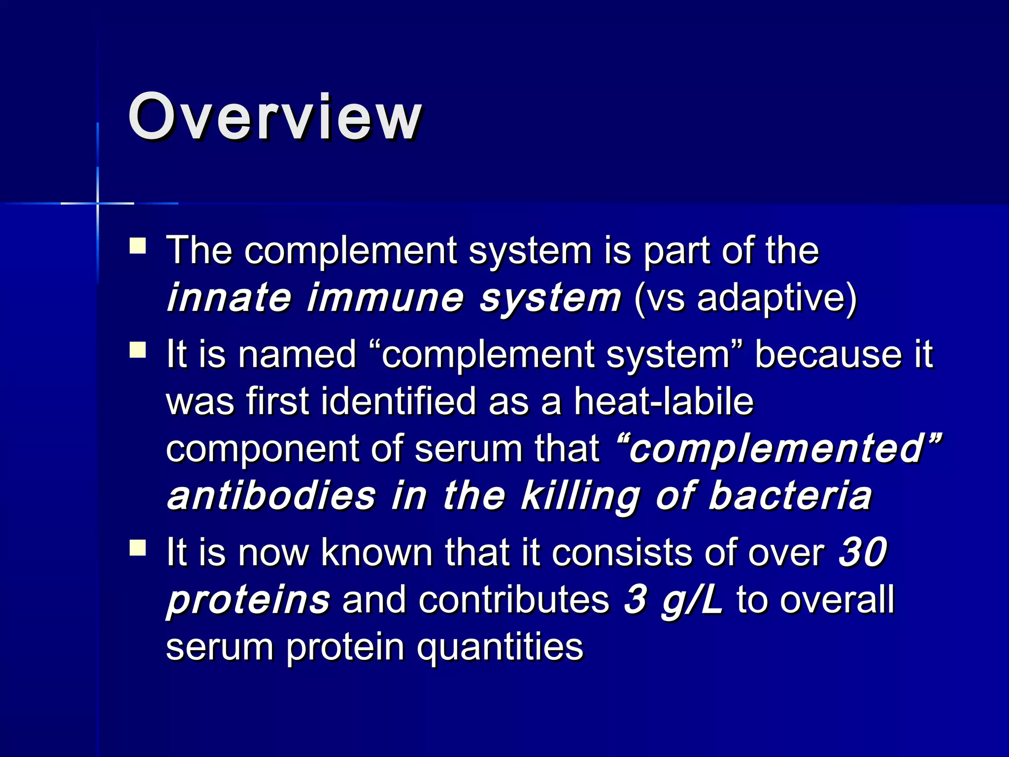 The complement system | PPT
