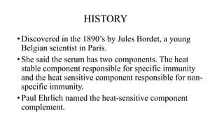 The complement system | PPTX | Blood Disorders | Diseases and Conditions