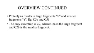 The complement system | PPTX | Blood Disorders | Diseases and Conditions