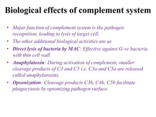 The complement system | PPT