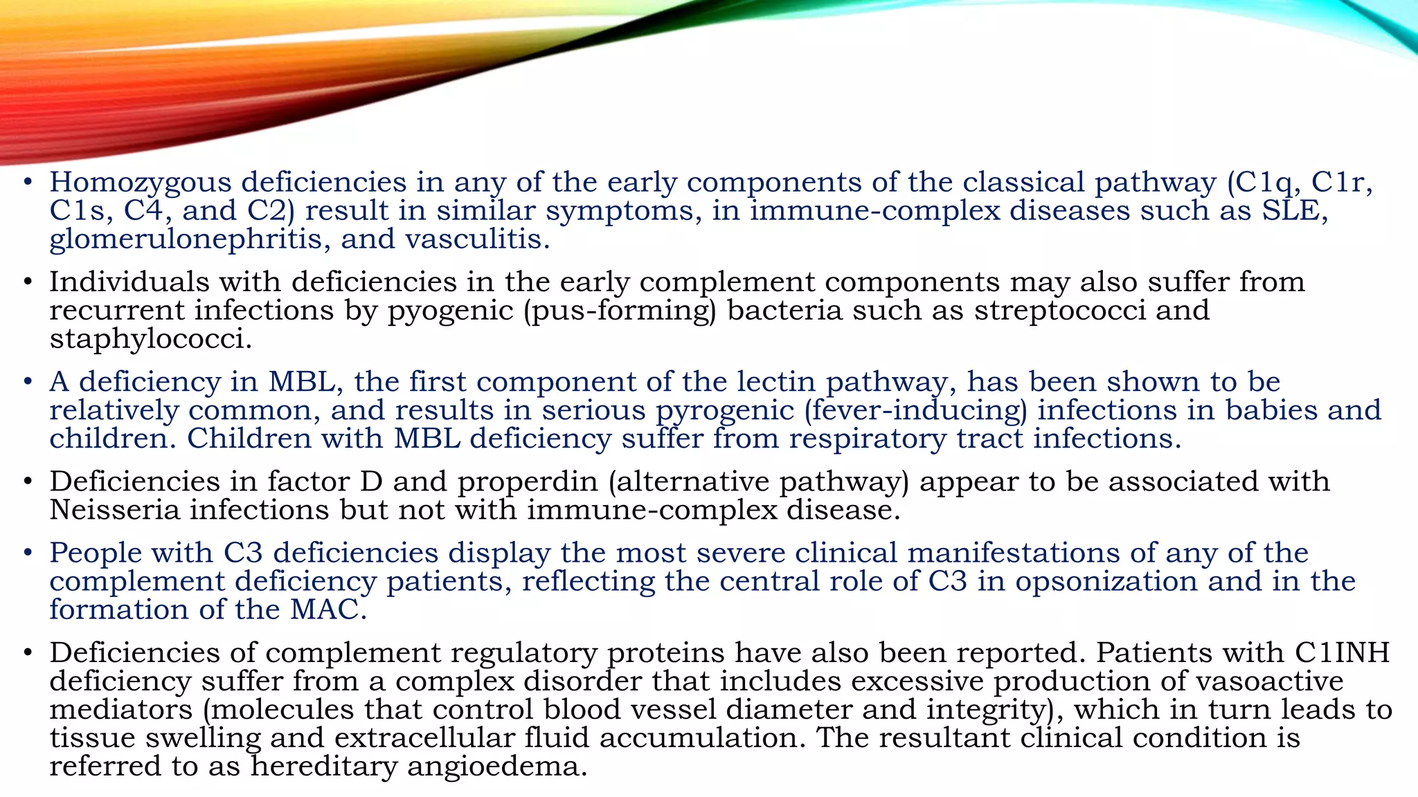 The complement system | PPTX