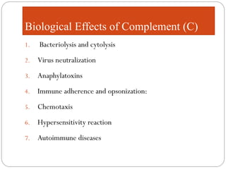 The Complement System and microbiology course | PDF