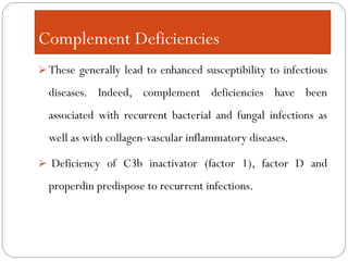 The Complement System and microbiology course | PDF