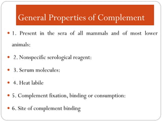The Complement System and microbiology course | PDF