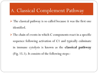 The Complement System and microbiology course | PDF