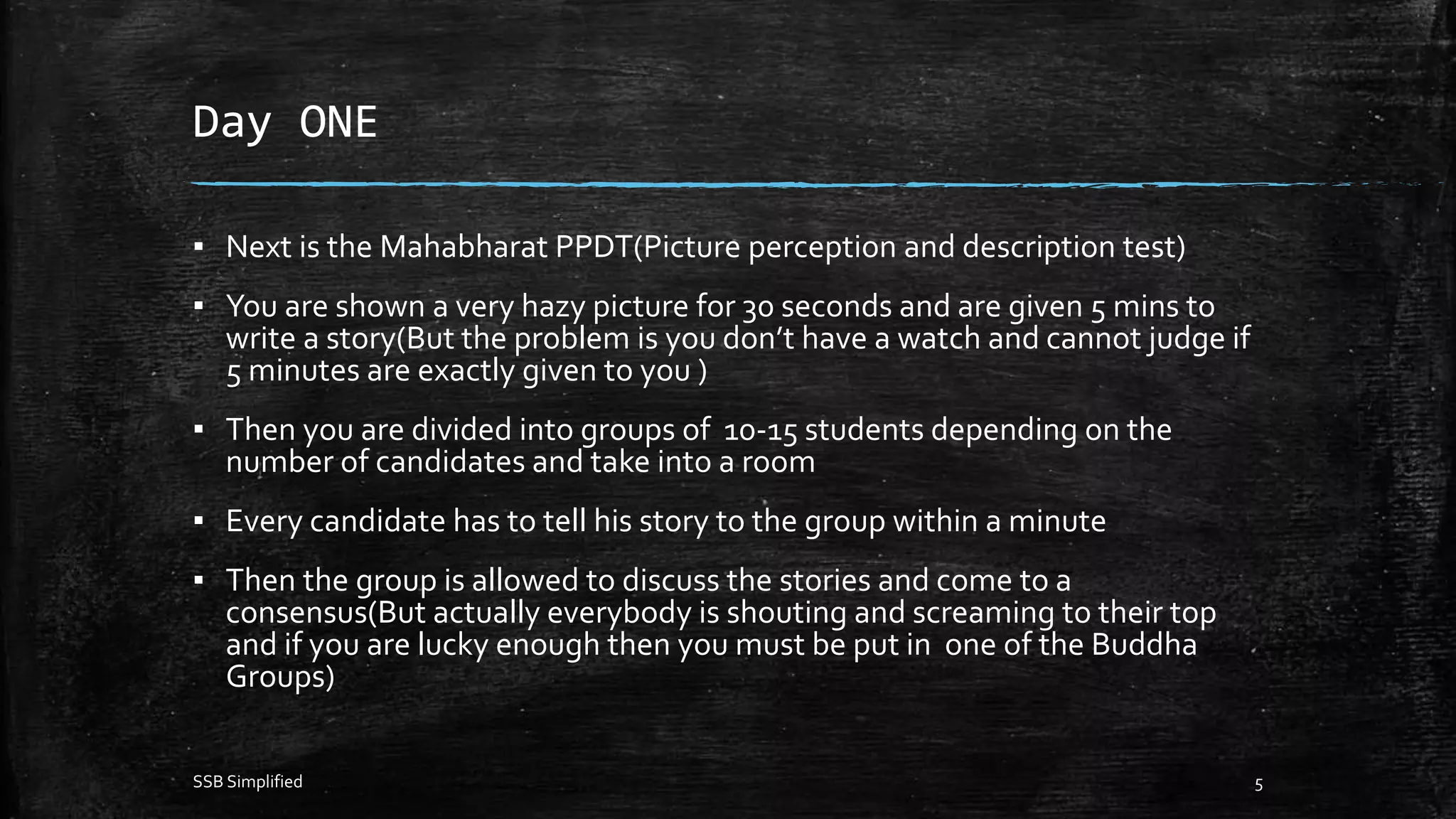The complete 5 days SSB procedure Explained | PPTX
