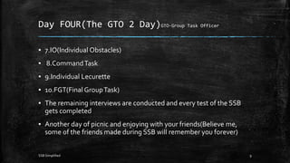 The complete 5 days SSB procedure Explained | PPTX