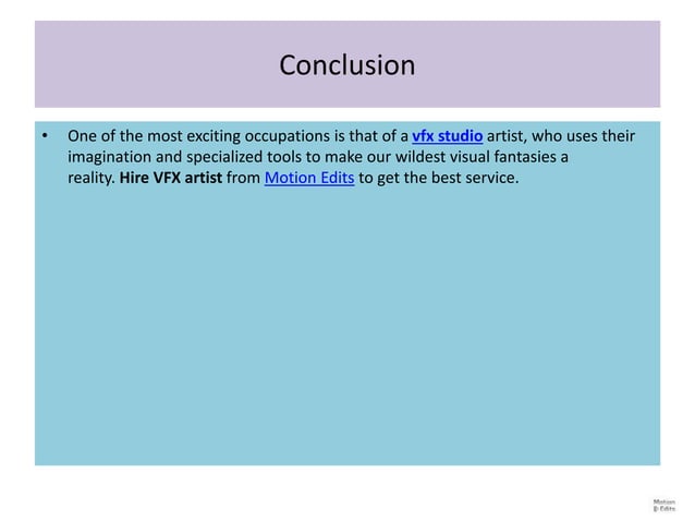 The Complete Beginners Guide to Visual Effects.pptx | Free Download