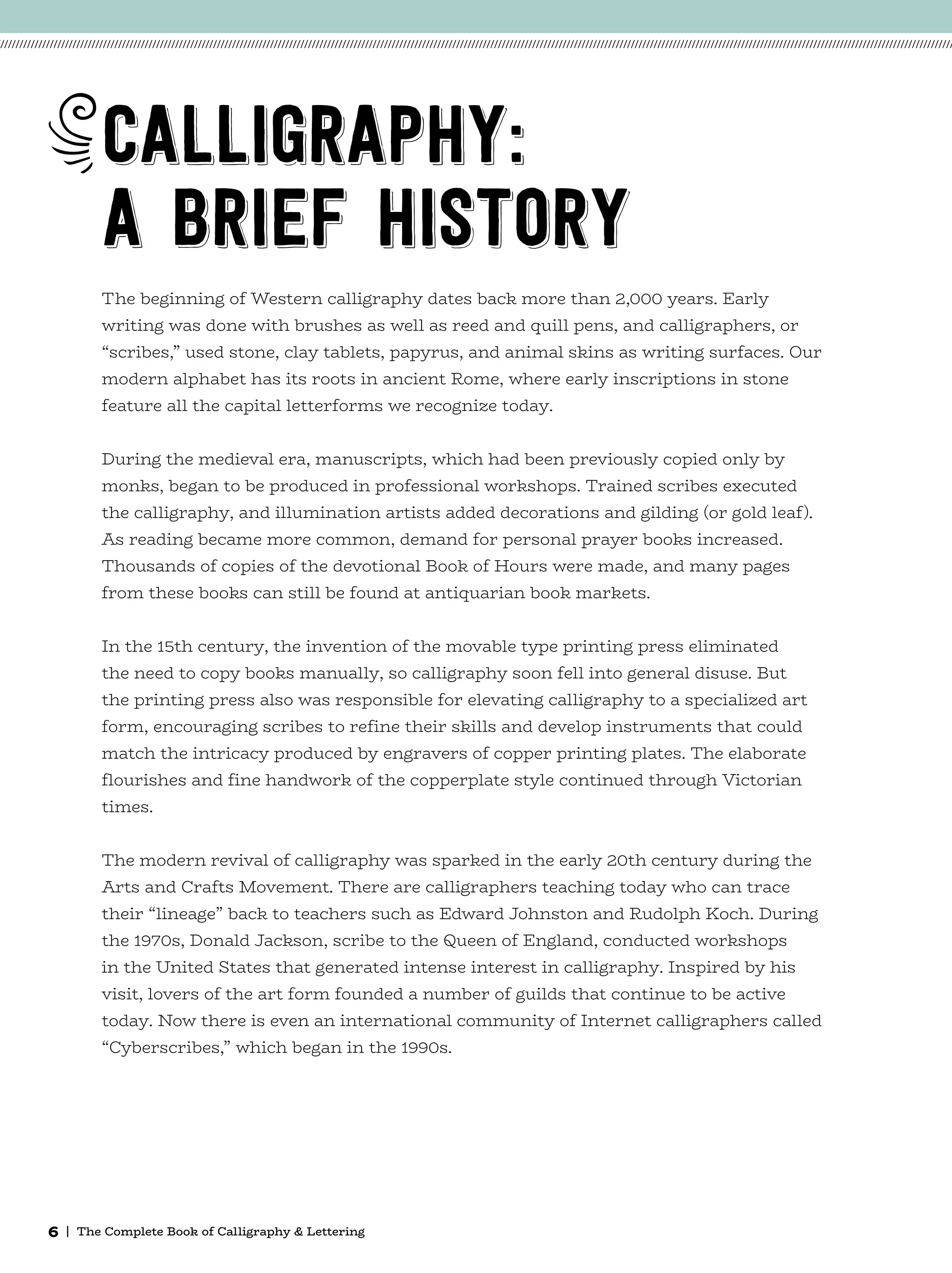 The Complete Book Of Calligraphy Lettering A Comprehensive Guide.pdf