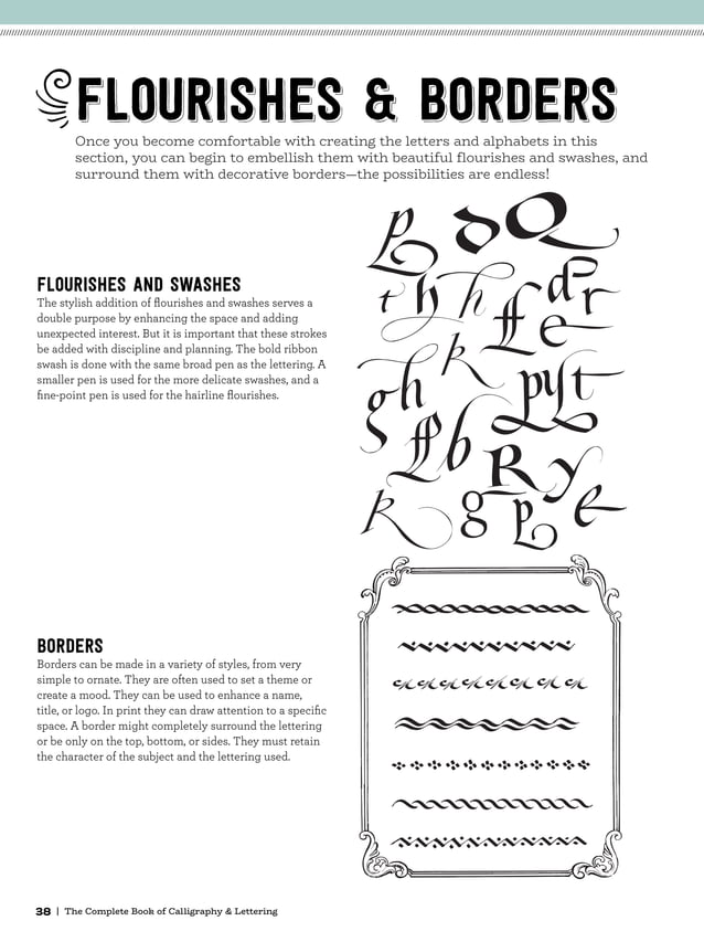 The Complete Book Of Calligraphy Lettering A Comprehensive Guide.pdf ...
