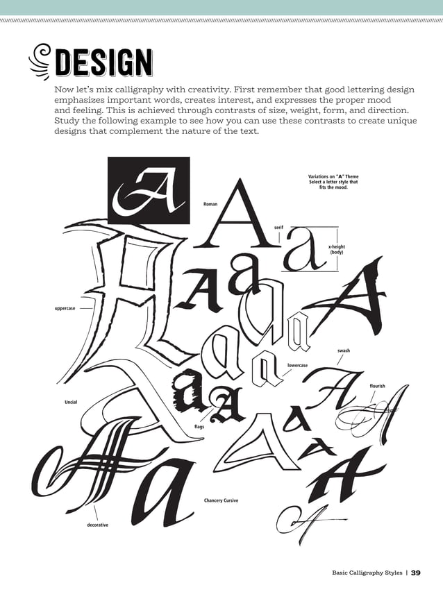 The Complete Book Of Calligraphy Lettering A Comprehensive Guide.pdf ...
