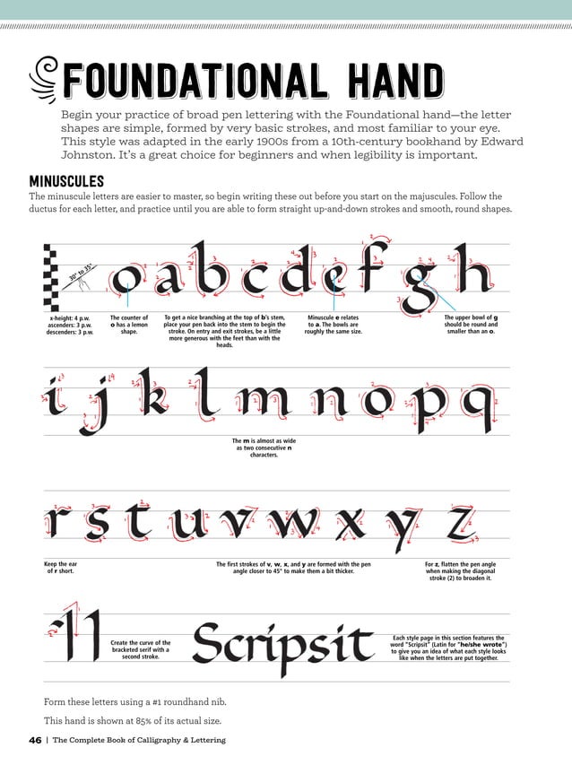 The Complete Book Of Calligraphy Lettering A Comprehensive Guide.pdf ...