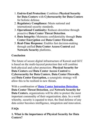 The Complete Data Center Security Ecosystem in Kuwait & GCC.docx