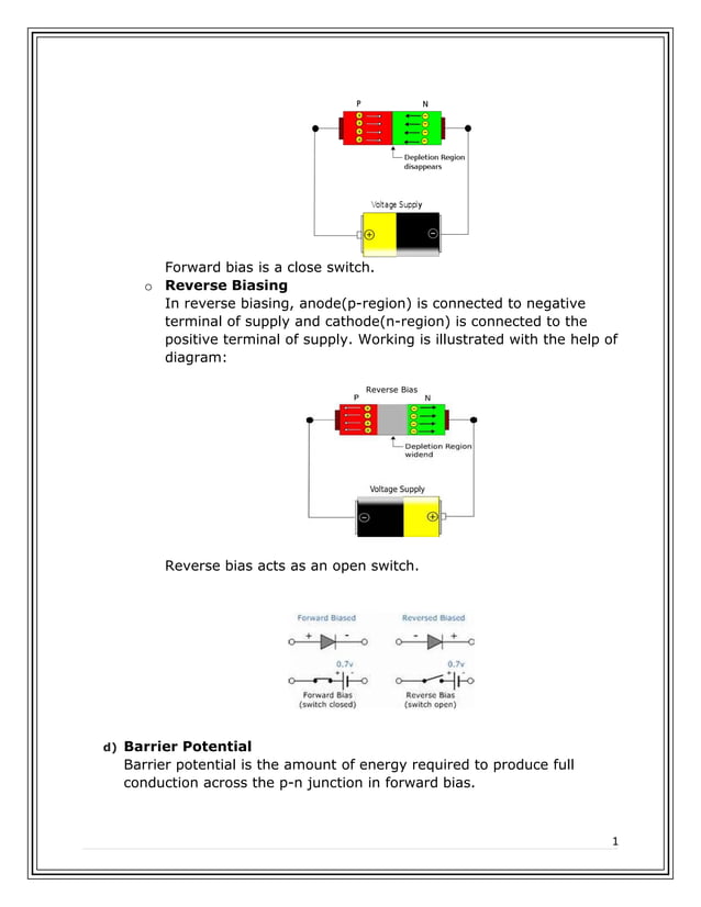 The Complete Diode Model | PDF