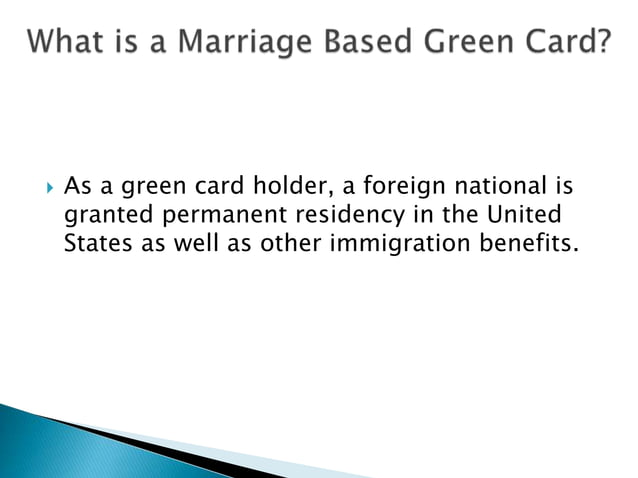 Marriage Based Green Card Interview - The Complete Guide | PPT