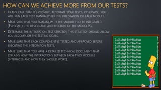 The complete guide for software integration testing | David Tzemach | PPTX