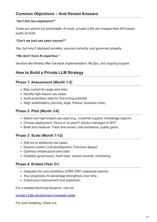 What Is a Private LLM and Why Enterprises Need It | PDF