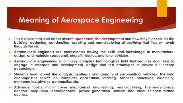 The Complete Guide to Aerospace Engineering | PDF | Aviation Industry ...