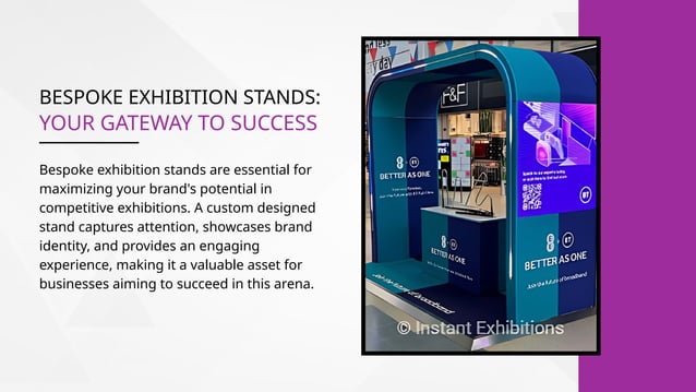 The Complete Guide To Bespoke & Custom Exhibition Stands | PPT