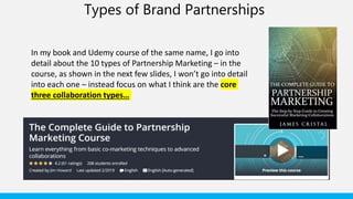 What are brand partnerships? What are integration, reward and awareness ...
