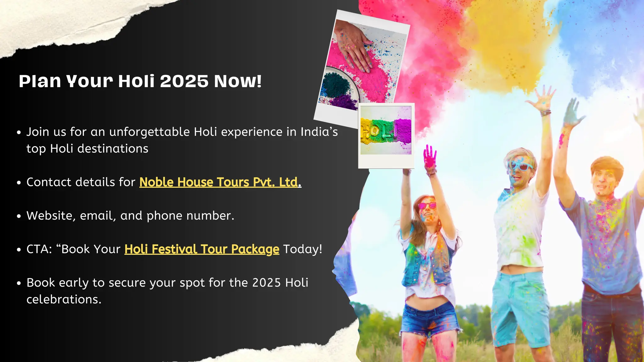 The Complete Guide To Celebrating Holi 2025. | PDF