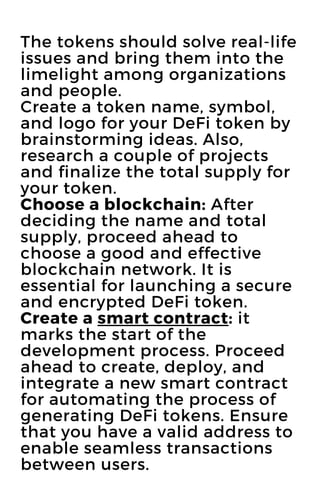 The Complete Guide to Creating Your Own DeFi Token .pdf