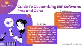 ERP Software Customization and How it Can Help Your Business | PPTX