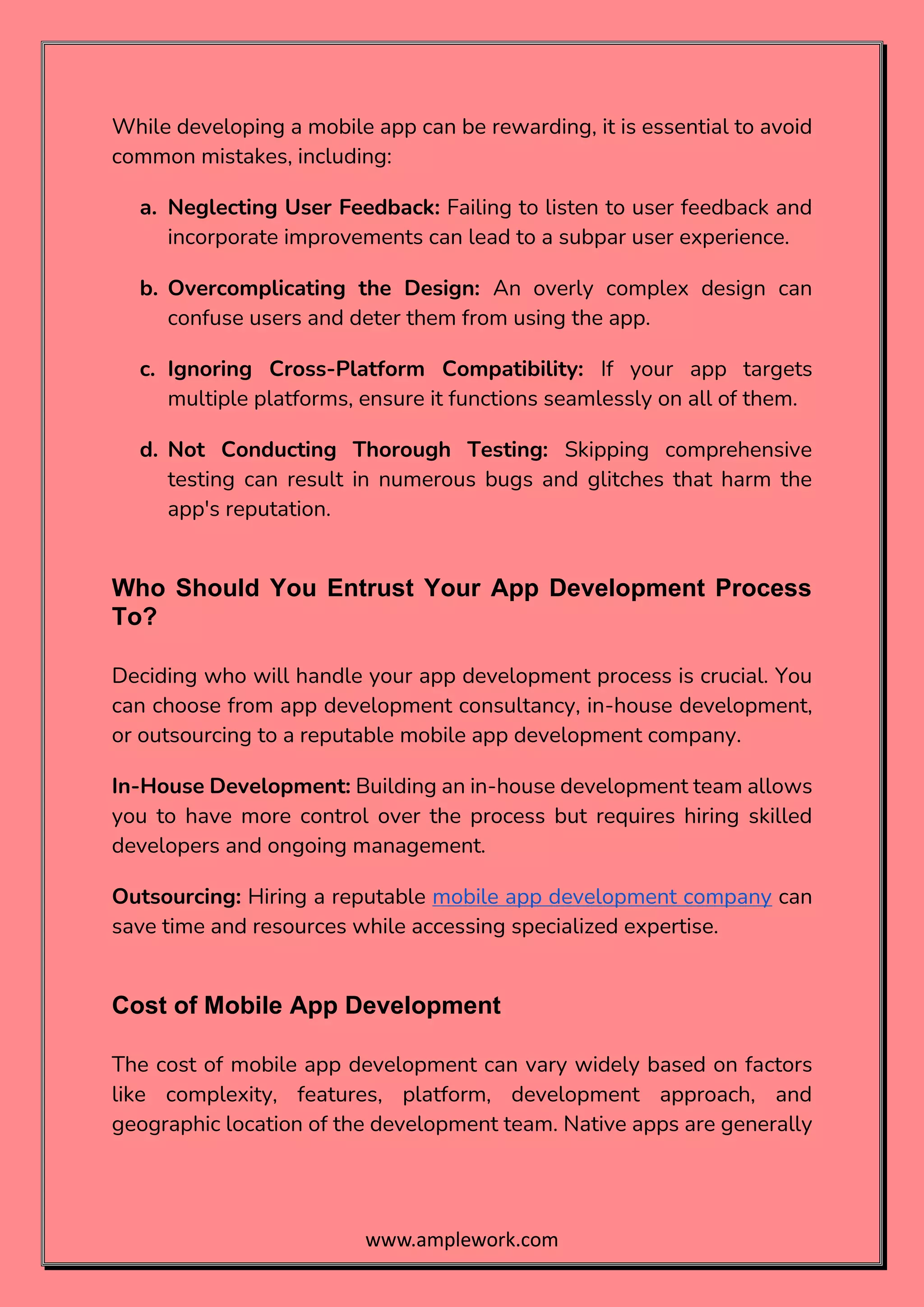 The Complete Guide To Mobile App Development For Businesses Pdf