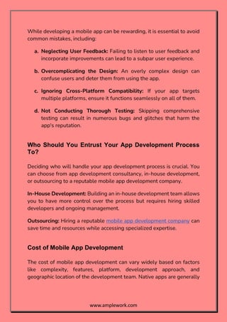 The Complete Guide to Mobile App Development for Businesses | PDF | Web Development | Internet